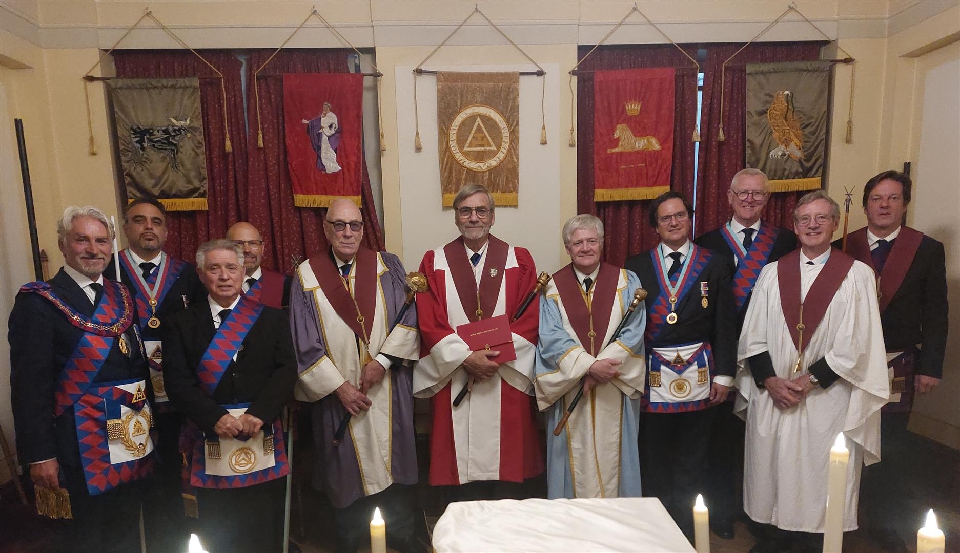 Cockfosters Chapter No. 6883 Met at Freemasons' Hall - Ceres Lodge 4179